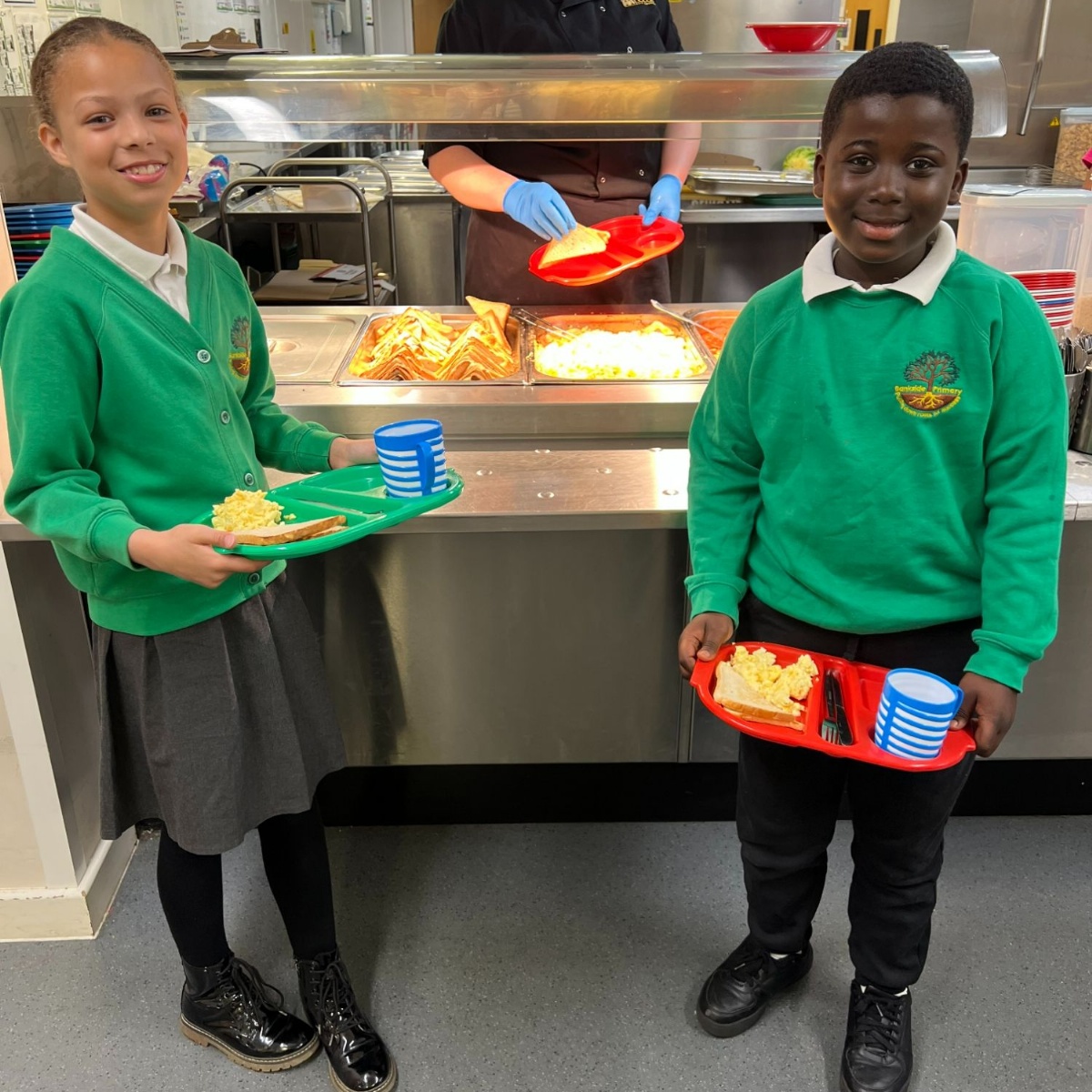 Bankside Primary School - New Universal Breakfast Club Starts Today!