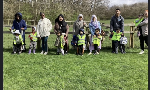 Bankside Primary School - Rainbow Tots Visit to Meanwood Farm!