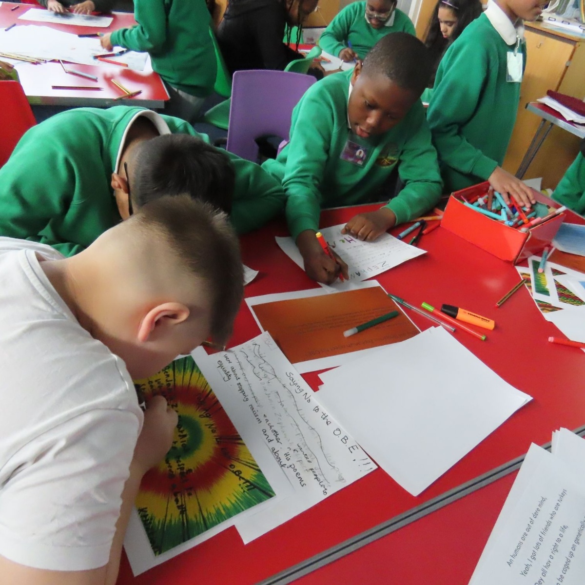 Bankside Primary School - Benjamin Zephaniah Week!